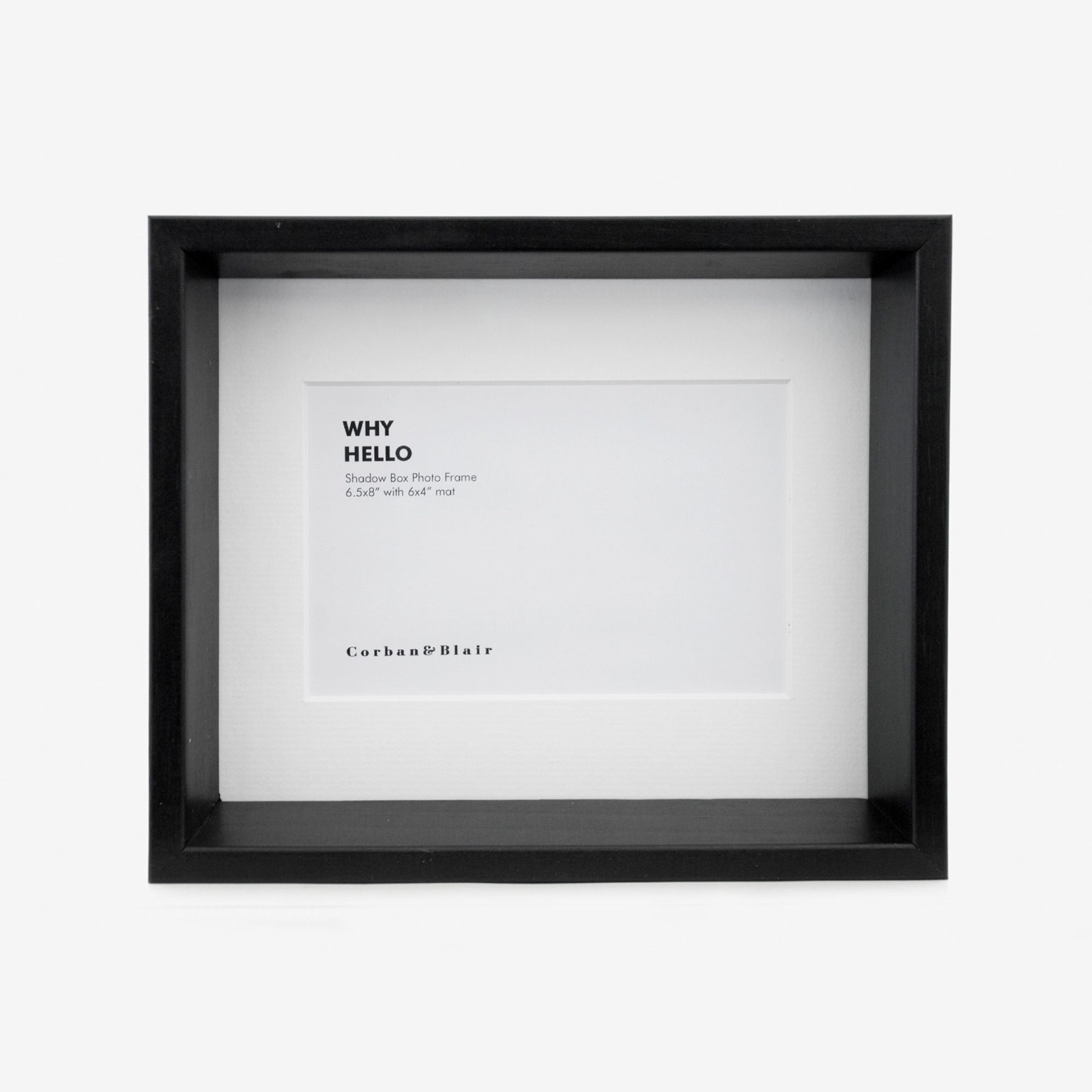 Shadow Box Frames - Corban & Blair
