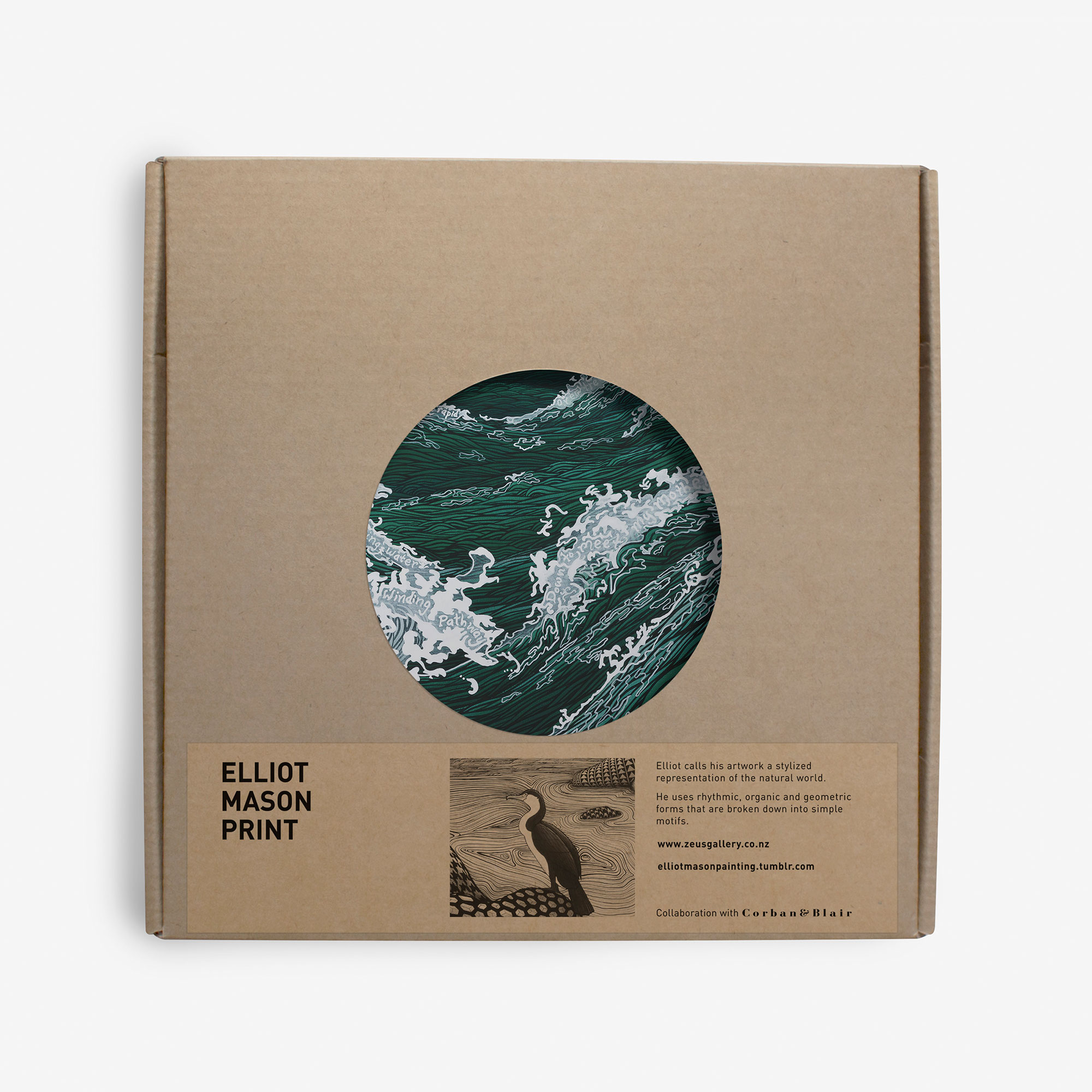 Elliot Mason Framed Print, Flow2 - Corban & Blair