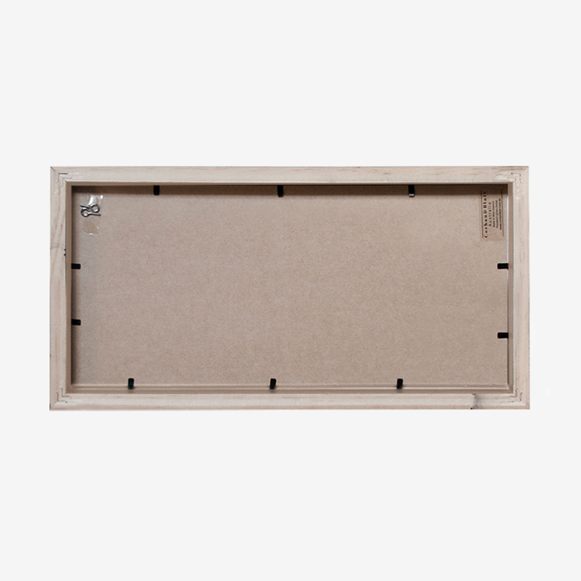 Slim Box Frame Triple with 6x4" Mat - Corban & Blair