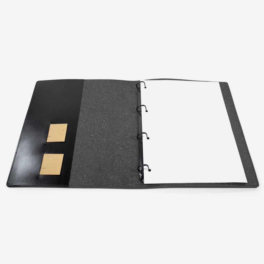 A4 Eco Leather Ring Binder - Corban & Blair