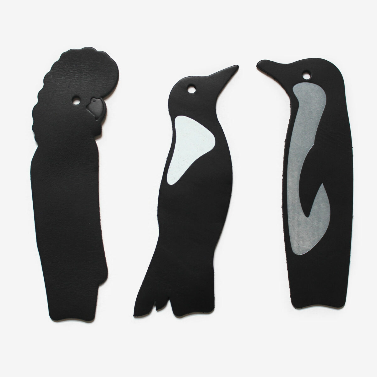 Australian Animals Bookmark Set - Black Cockatoo, Fairy Penguin, Magpie ...